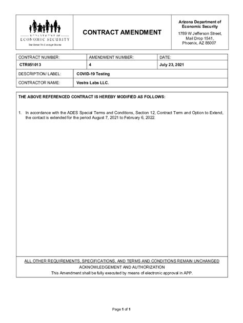 Fillable Online Form 620 Contract Modifcation Fax Email Print Pdffiller