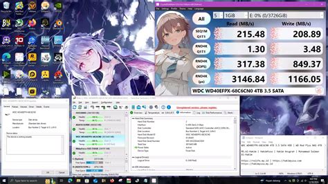 Wd Red 4tb Crystaldiskmark Benchmark — Read 21548 Mbs Write 20889 Mbs Hwpure