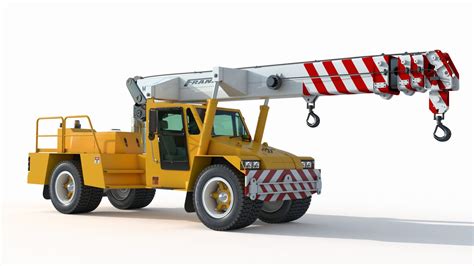 3d Franna 18t Crane Model Turbosquid 2315951