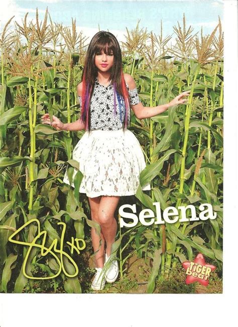 Selena Gomez Tiger Beat Hit The Lights Selena Gomez Poster