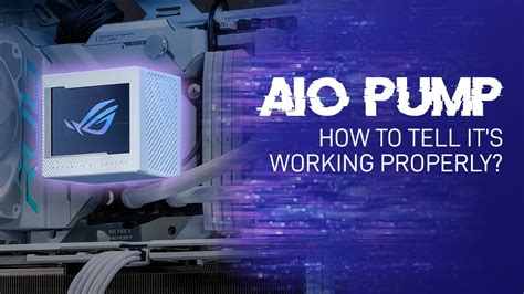 How To Check If My Aio Pump Is Working At Iris Gamez Blog