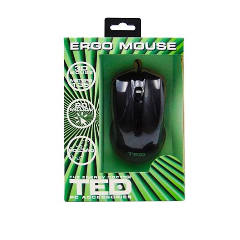 Mouse Cu Fir Ted 3d Lungime Cablu 1 35 Metri Comfortabil Si Ergonomic Sensibilitate Senzor