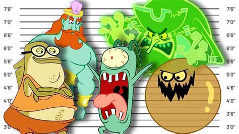 If Spongebob Squarepants Villains Were Charged For Their Crimes Season