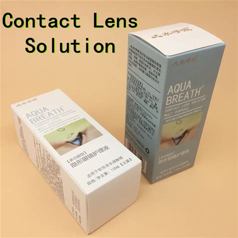Contact Lens Multifunctional Care Solution 120ml Cosmetic Pupil Cleansing Solution Potion