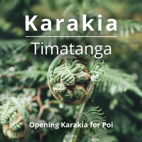 Karakia Timatanga Opening Karakia For Poi Single By Spinpoi Spotify
