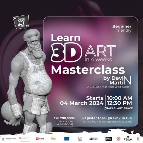Learn 3d Art Masterclass With Devin Martin Wapi2go