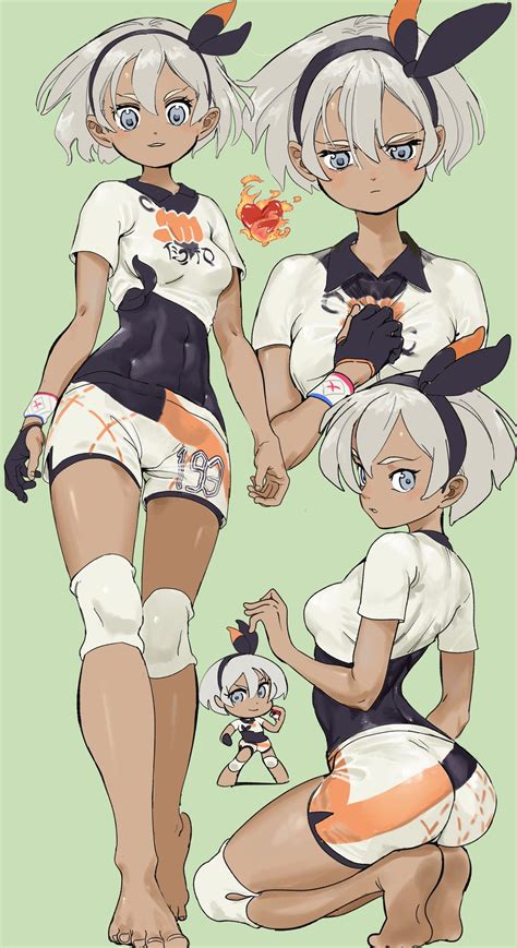 Rule 34 1girls Ass Athletic Female Athletic Wear Bea Pokemon Brown