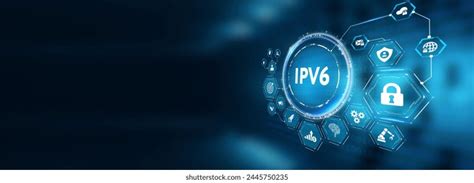 Ipv6 Internet Protocol Version 6 Ipv6 Stock Vector Royalty Free