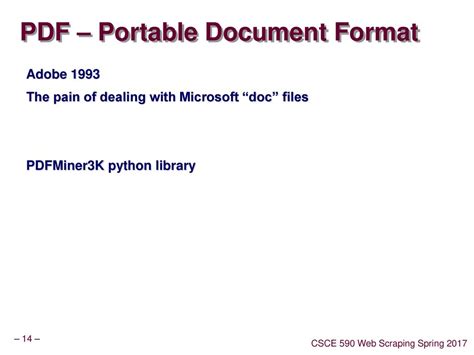 Web Scraping Lecture Document Encoding Ppt Download