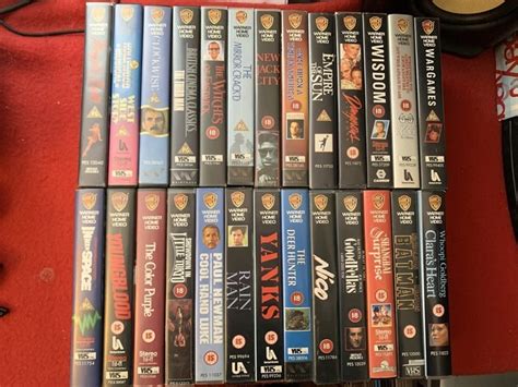 Warner Brothers Label Amazing 26 X Vhs Video Collection All Tested Free