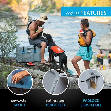 Lifetime 55 Quart High Performance Cooler Wild For Adventure Gear