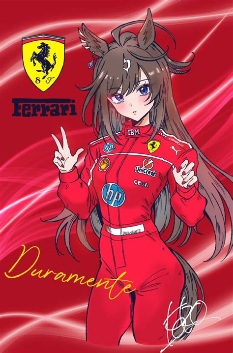 Kerotan Belle Reinedesu Duramente Umamusume Ferrari Formula One