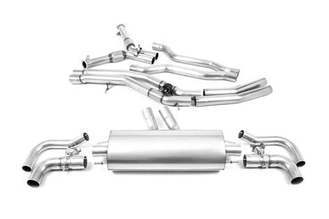 Milltek Valved And Non Resonated Opf Back Exhaust System For 4mn Audi Rsq8