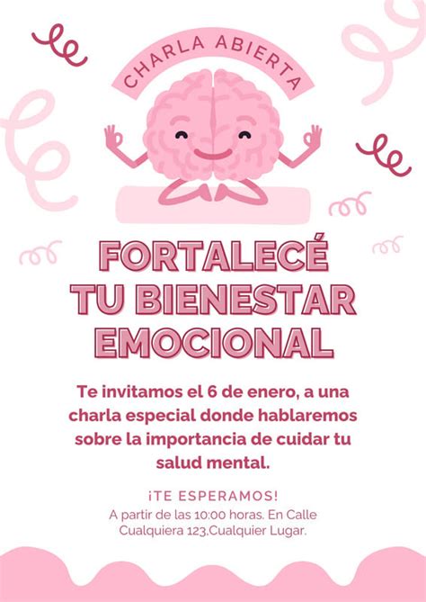 Free Printable Editable Mental Health Flyer Templates Canva