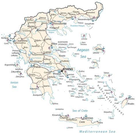 Printable Map Of Greece And Turkey Rossy Printable