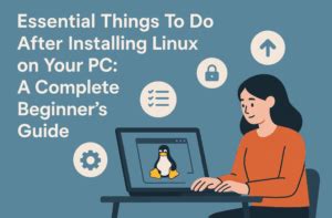Essential Things To Do After Installing Linux On Your Pc A Complete