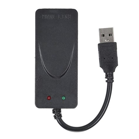 Usb 56k External Dial Up Fax Data Modem Dual Rj11 Ports Support Caller Id Computer Laptop Fax