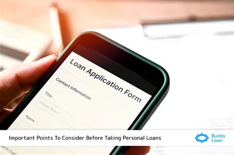 Things To Know Before Taking Personal Loan Buddy Loan