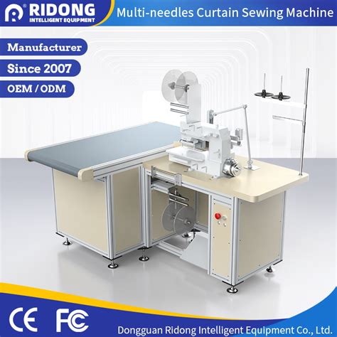 Multi Needle Sewing Machine 12 Needle Double Chain Stitch Curtain