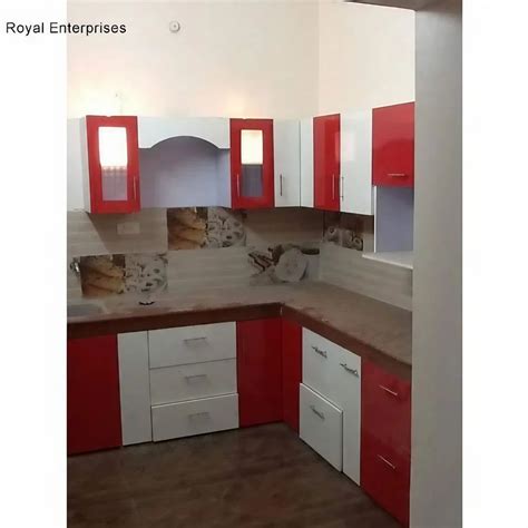 68 L Shape Modular Kitchen At ₹ 1450 Square Feet Modern L Shaped Kitchen In Lucknow Id