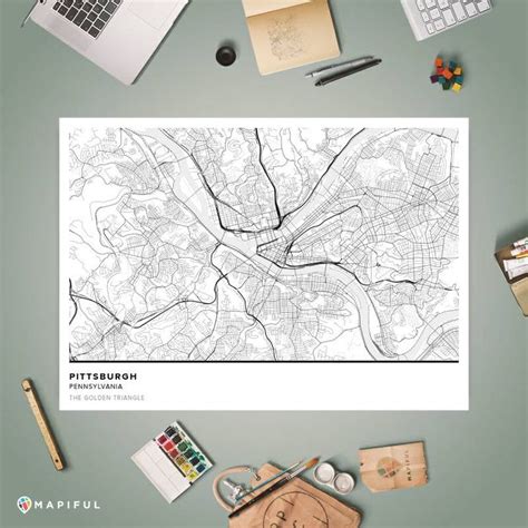Streetmap Editor Create Your Own Personalized Map Poster Mapiful Map Poster Make Your Own