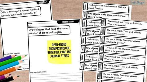Open Ended Math Questions And Problems For Elementary Students