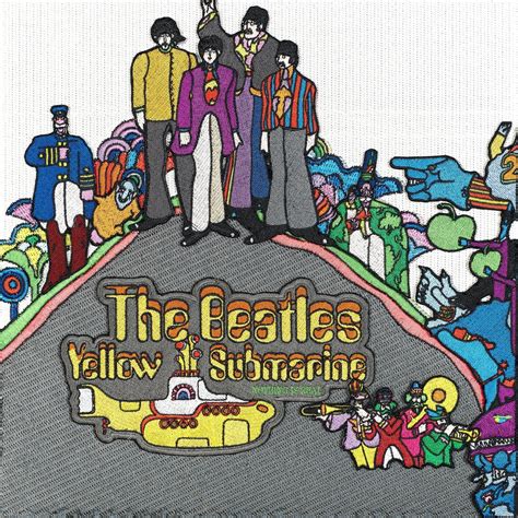 Yellow Submarine Album Cover The Beatles Yellow Submarine Poster