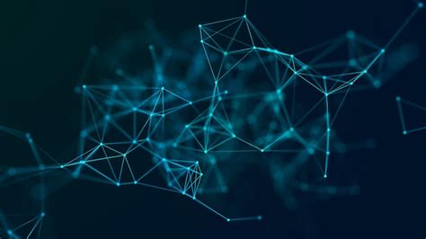 Premium Photo Big Data Visualization Network Connection Structure With Chaotic Distribution Of