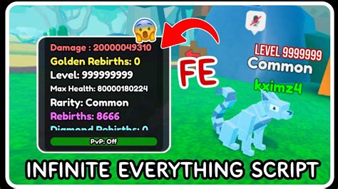 [ fe ] infinite everything script roblox scripts infinite level