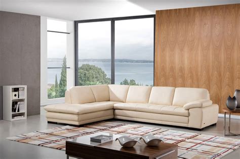 Modern Leather Sectional Sofa