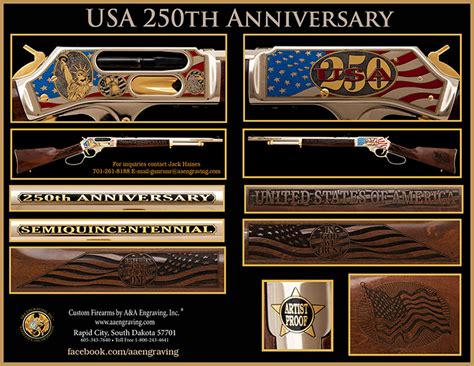 Usa 250th Anniversary Inventory Aanda Engraving Inc