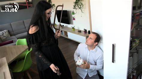 Dominant Gothic Girl Bullying Her Neighbour Footdom Femdom Foot