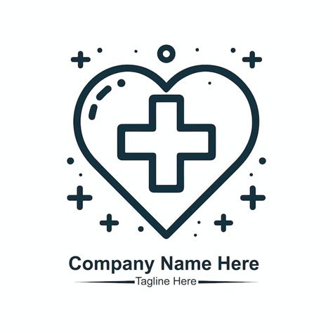 Heath Logo Here Vector Premium Vector