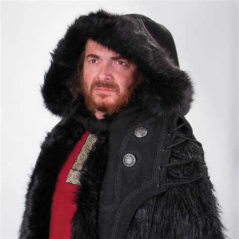 Ragnar Fur Hooded Viking Cloak Museum Replicas