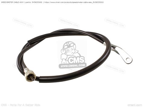 5k58355000 Speedometer Cable Assy Yamaha Buy The 5k5 83550 00 00 At