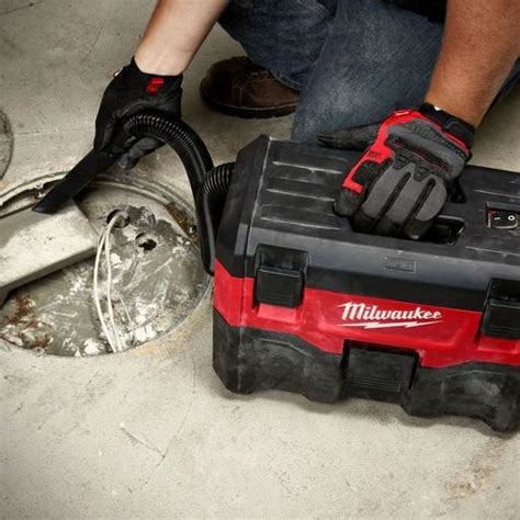 Milwaukee M18wdv 0 18v Li Ion Cordless 7 5l Wet And Dry Vacuum Cleaner