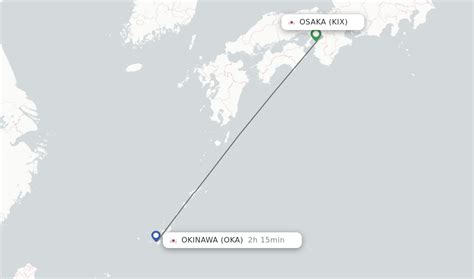 Direct Non Stop Flights From Osaka To Okinawa Schedules