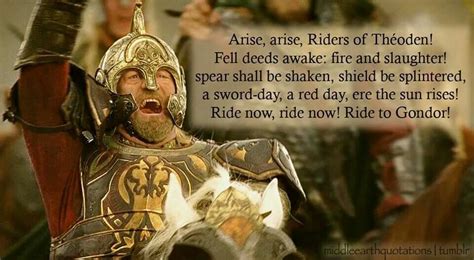 Theoden Of Rohan Herr Der Ringe Tolkien Hobbit