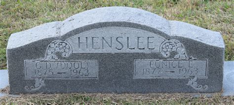 Eunice Ella Smith Henslee 1877 1963 Mémorial Find A Grave