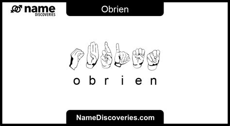 Obrien Name Meaning And Origin