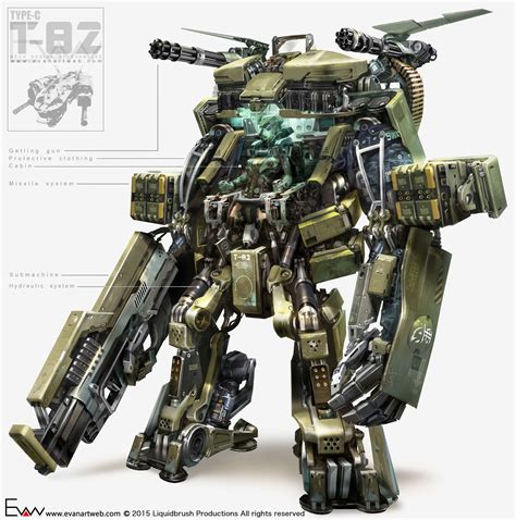 Evanlee82 — Mech Concept Call Of Duty Mech Titanfall Mech Concept