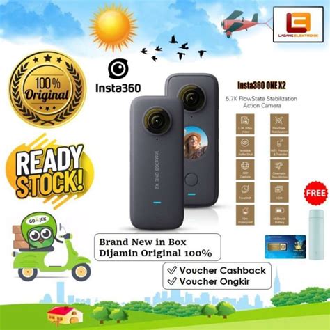 Jual Insta 360 One X2 Action Camera Insta360 One X2 - +memory 64gb Di ...