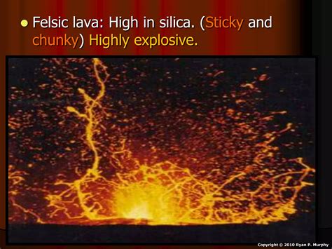 Types Of Lava Earth Science Lesson Powerpoint Aa Pahoehoe Viscosity