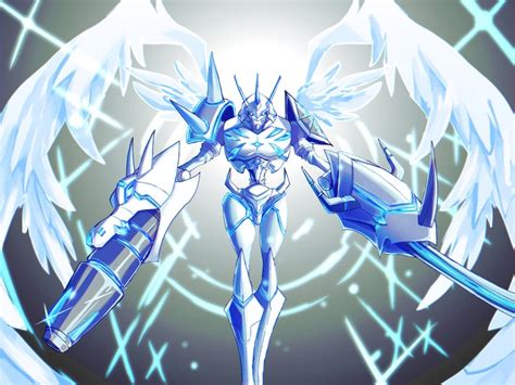Omegamon And Omegamon Merciful Mode Digimon Drawn By Meganemochi