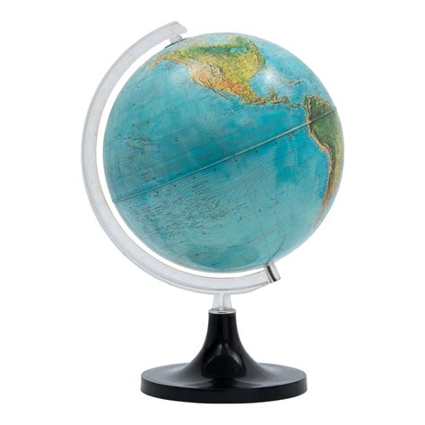 Desk Top Lighted Globe Rand Mcnally Rico Florence Italy 1982 Chairish