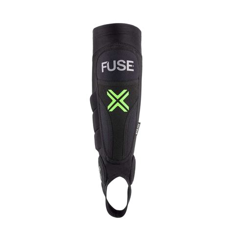 Fuse Omega Pro Shin Pad Combo Blackyellow Deadsailorbmx