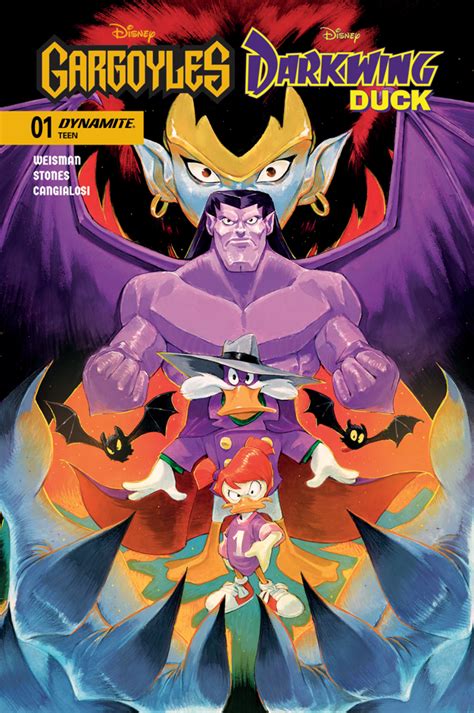 Idle Hands Nycc 2025 Gargoyles And Darkwing Duck Collide In Comics