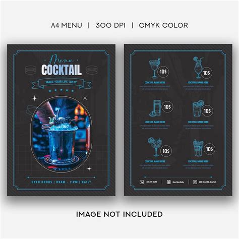 Must Bar Menu Vectors Download Free High Quality Vectors From Freepik