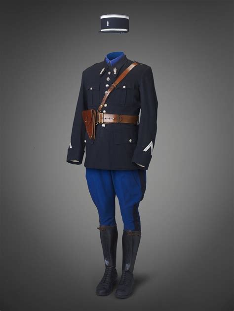 1930s French Gendarme Forces De Lordre Ancien Régime Gendarmerie