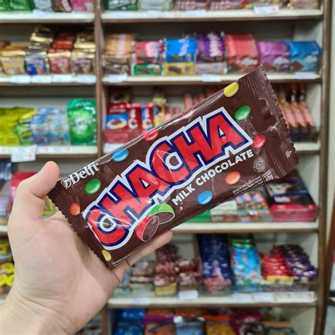 Jual Delfi Cha Cha Chacha Milk Chocolate Delfi Cha Cha Chacha Peanut Milk Chocolate 35 G